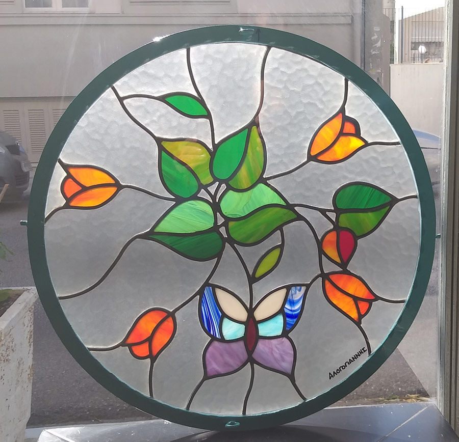 Οροφές Βιτρώ - Art Glass Studio