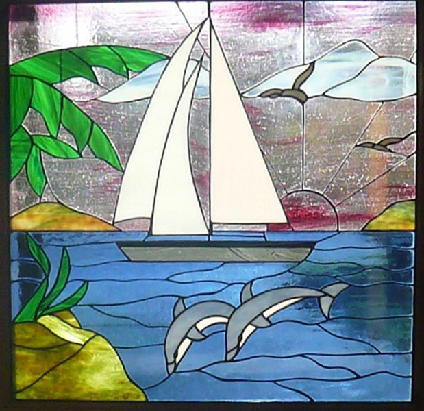 ΘΑΛΑΣΣΟΓΡΑΦΙΕΣ ΒΙΤΡΩ - Vitro Art Glass Studio | Σχέδια Βιτρώ και ...